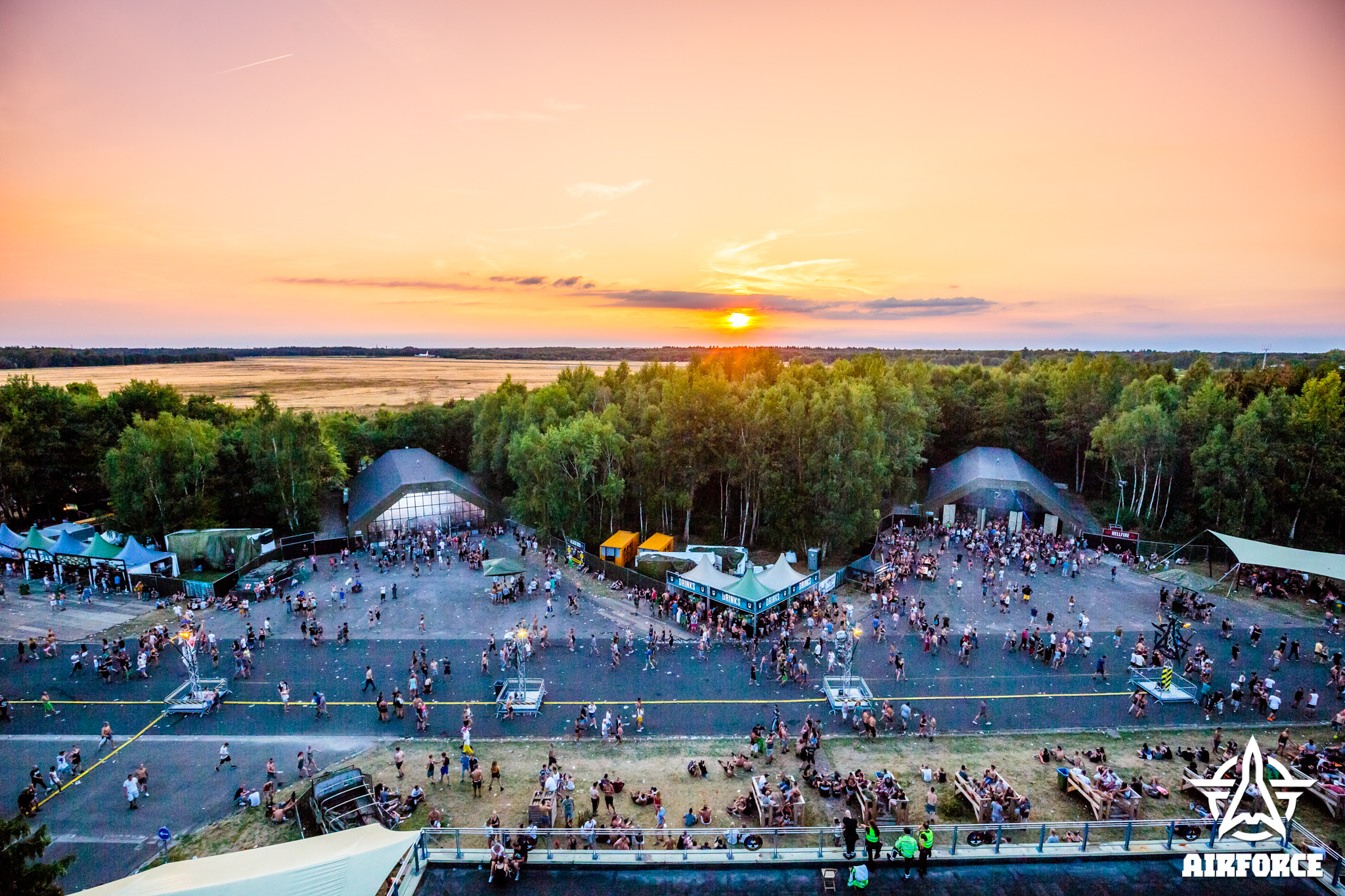 This is the floorplan of AIRFORCE Festival and BASECAMP - Masters of ...