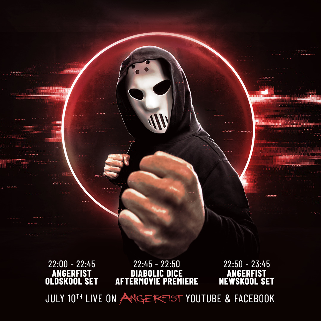 The Angerfist livestream timetable has been revealed! - Masters of Hardcore