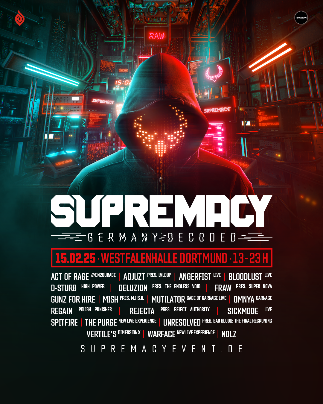 This is the full line-up for Supremacy 2025 - Germany Decoded - Masters ...